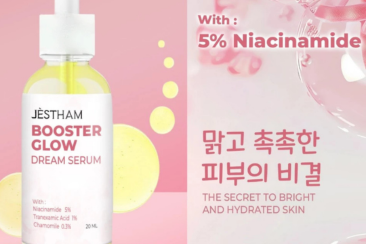 JÈSTHAM BOOSTER GLOW DREAM SERUM: Review Sang "Glow Dream" yang Terjangkau